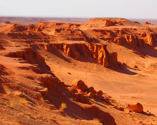 Bayanzag - Flaming cliffs